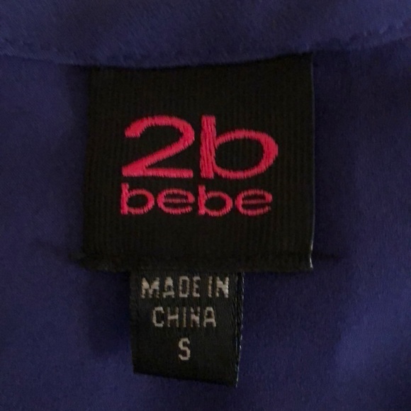 2B Bebe | Tops | 2b Bebe Cold Shoulder Cage Top | Poshmark